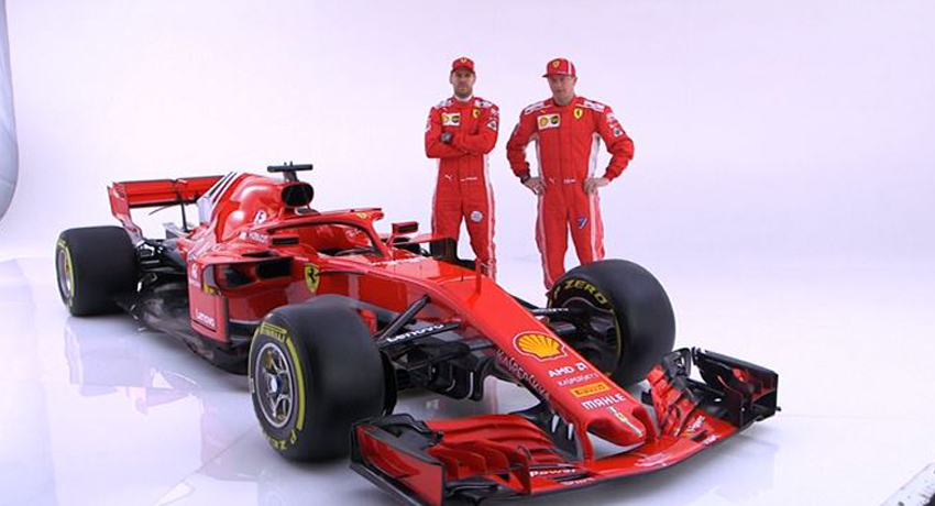 Ferrari reveal their Formula One car for the 2018 season