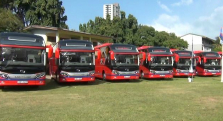 Sri Lanka Transport Board receives 9 luxury buses