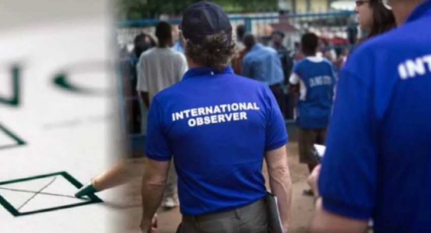 International observers commence activities