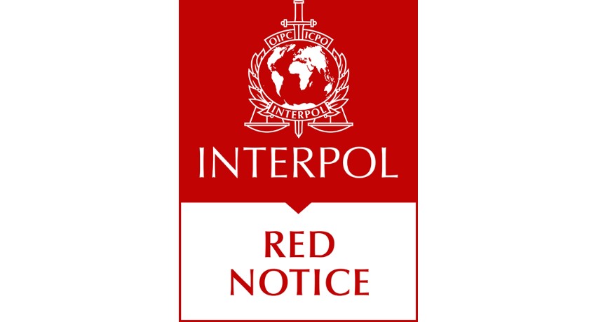 Red notices from INTERPOL against 130 suspects
