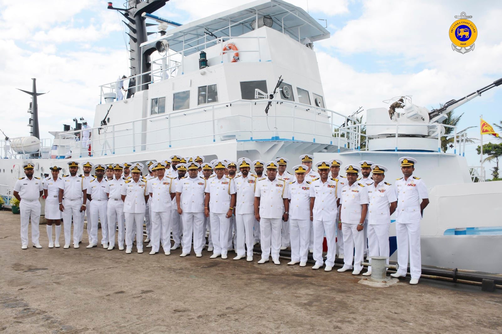 Navy hands over ex SLNS ‘Jayasagara’ to Sri Lanka Coast Guard