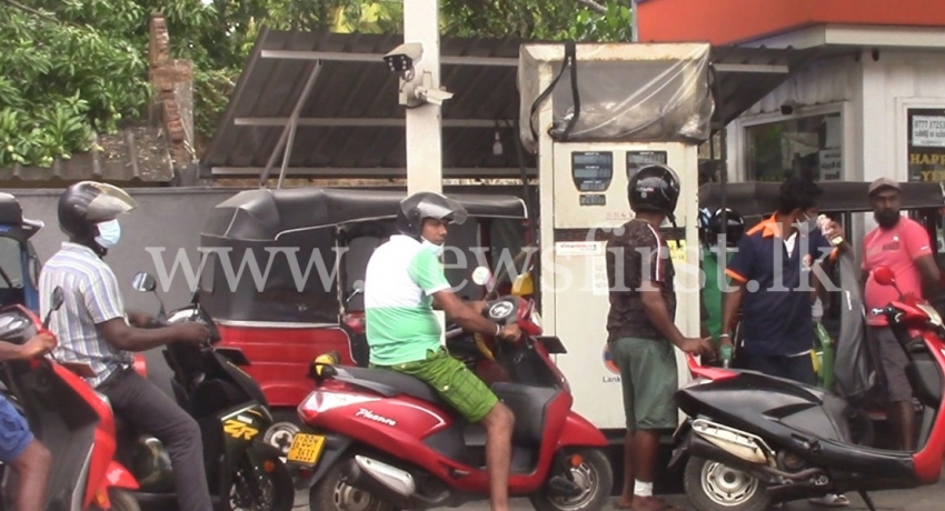 NO end to fuel queues in Sri Lanka