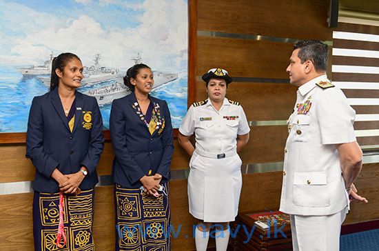 Navy Netball Champs promoted & felicitated