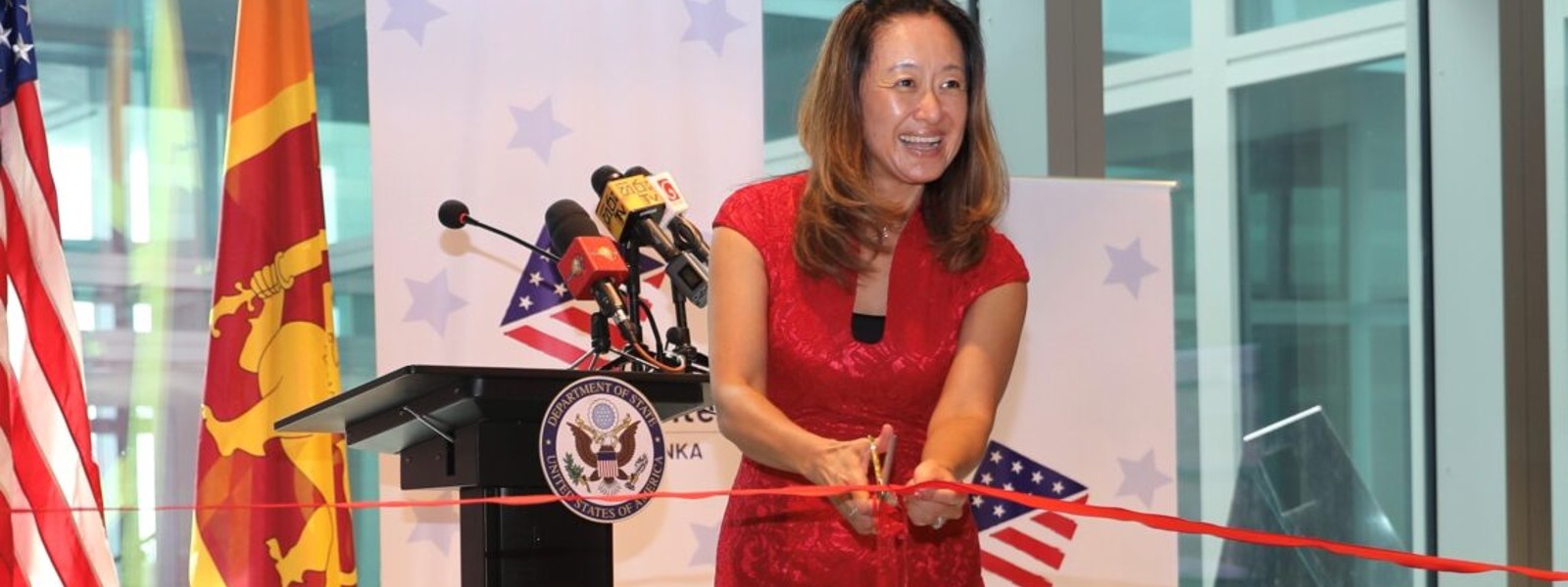 New American Center Opens in Colombo
