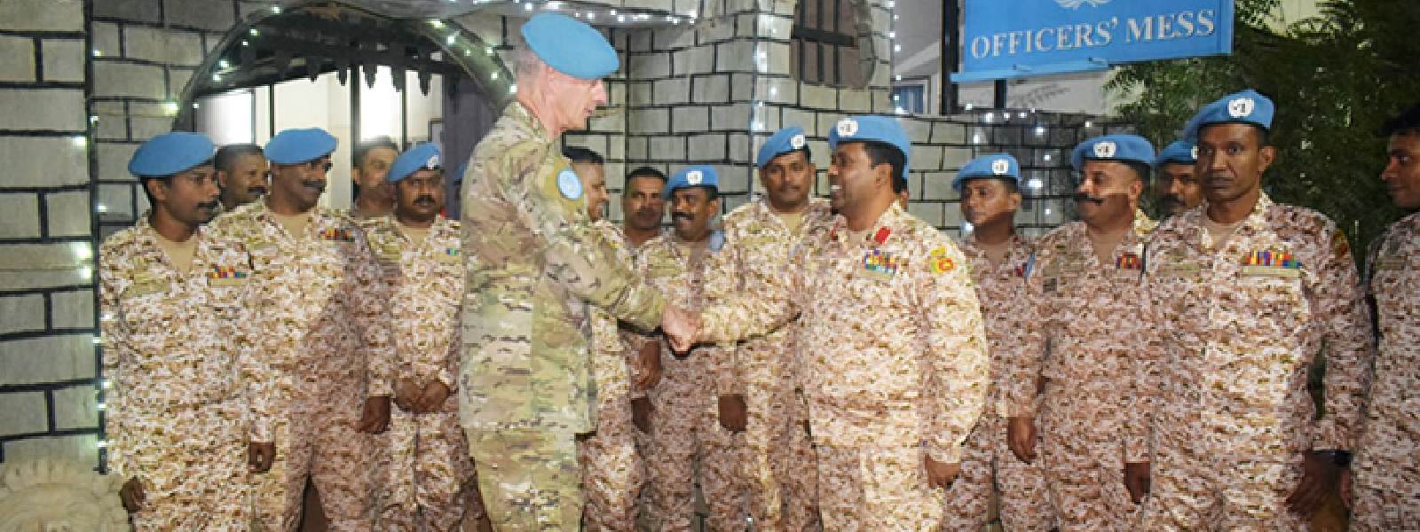 Sri Lankan troops in Mali get MINUSMA commendation
