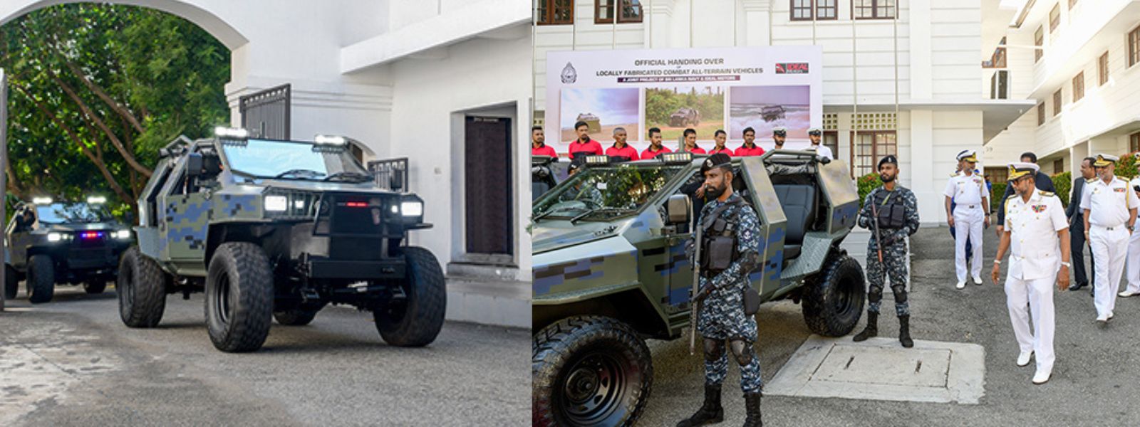Locally-made Combat All-Terrain Vehicles for Navy