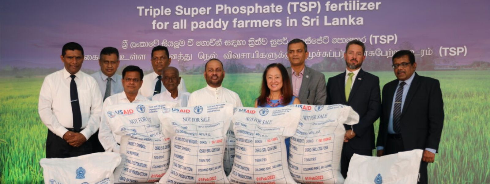 Free TSP fertilizer for North & East farmers; Distribution for other ...