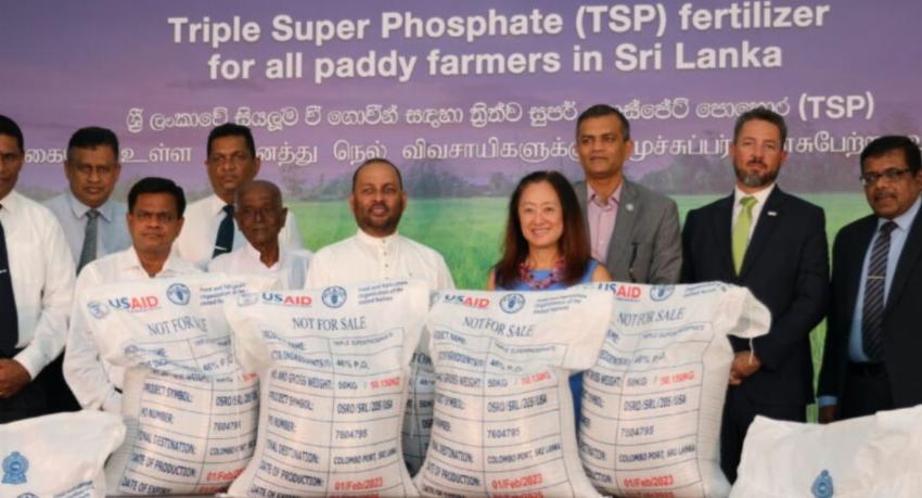 Free TSP fertilizer for North & East farmers; Distribution for other ...