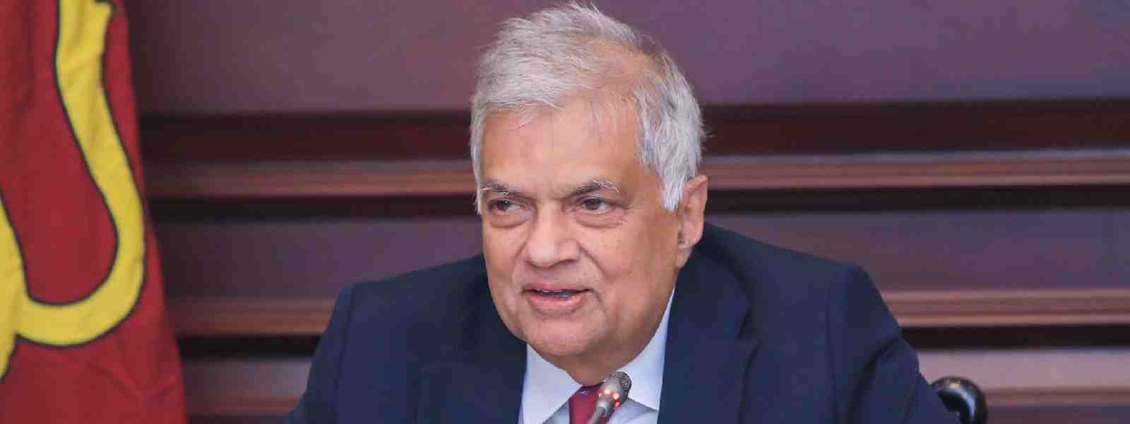 Ex-President Ranil Wickremesinghe Warns of Crisis if Politically ...