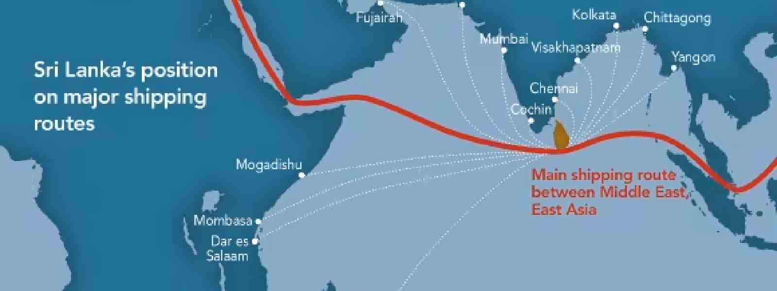 Will Sri Lanka consider rerouting a major shipping lane?