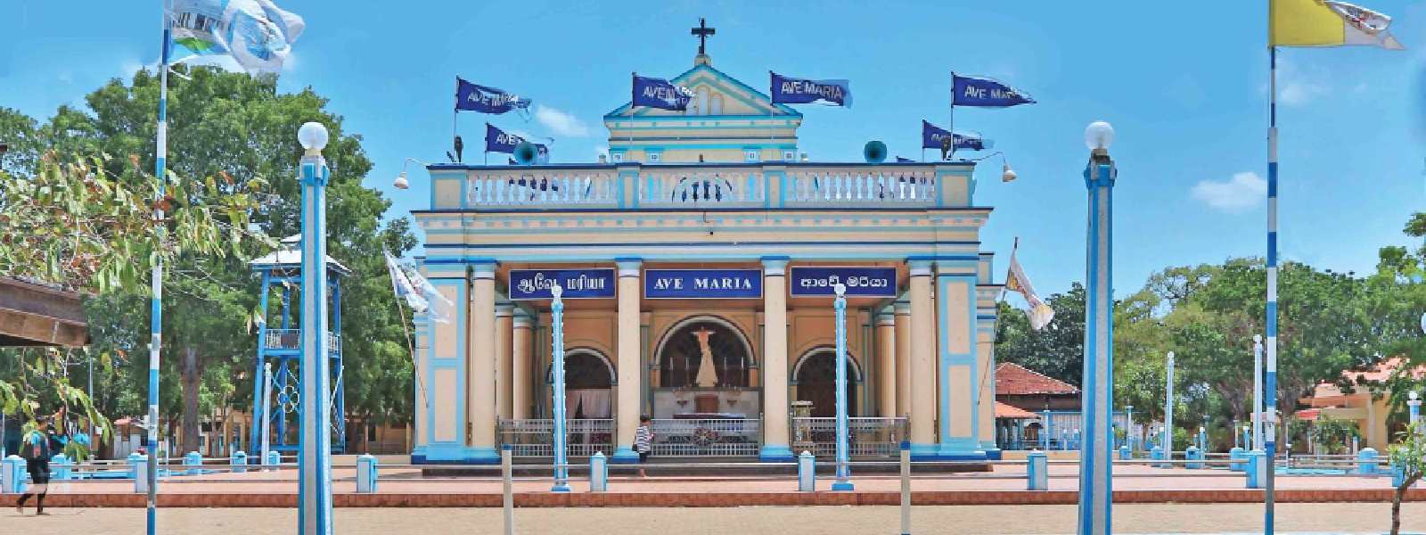 Madhu Church Feast on Tuesday (15); Thousands of devotees gather in Mannar