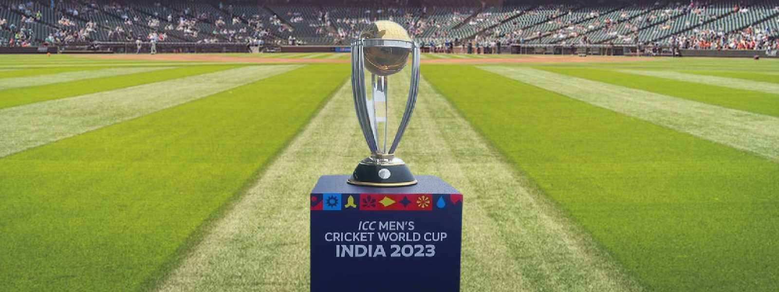 ICC Cricket World Cup Trophy in Colombo for one-day public display