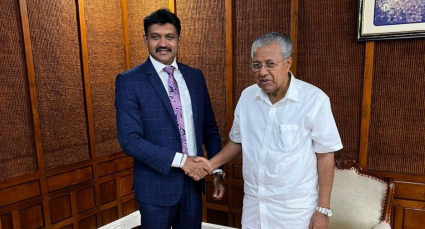 Kerala Chief Minister accepts EP Governor Senthil Thondaman's ...