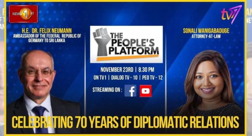 The People's Platform | Celebrating 70 years of diplomatic relations