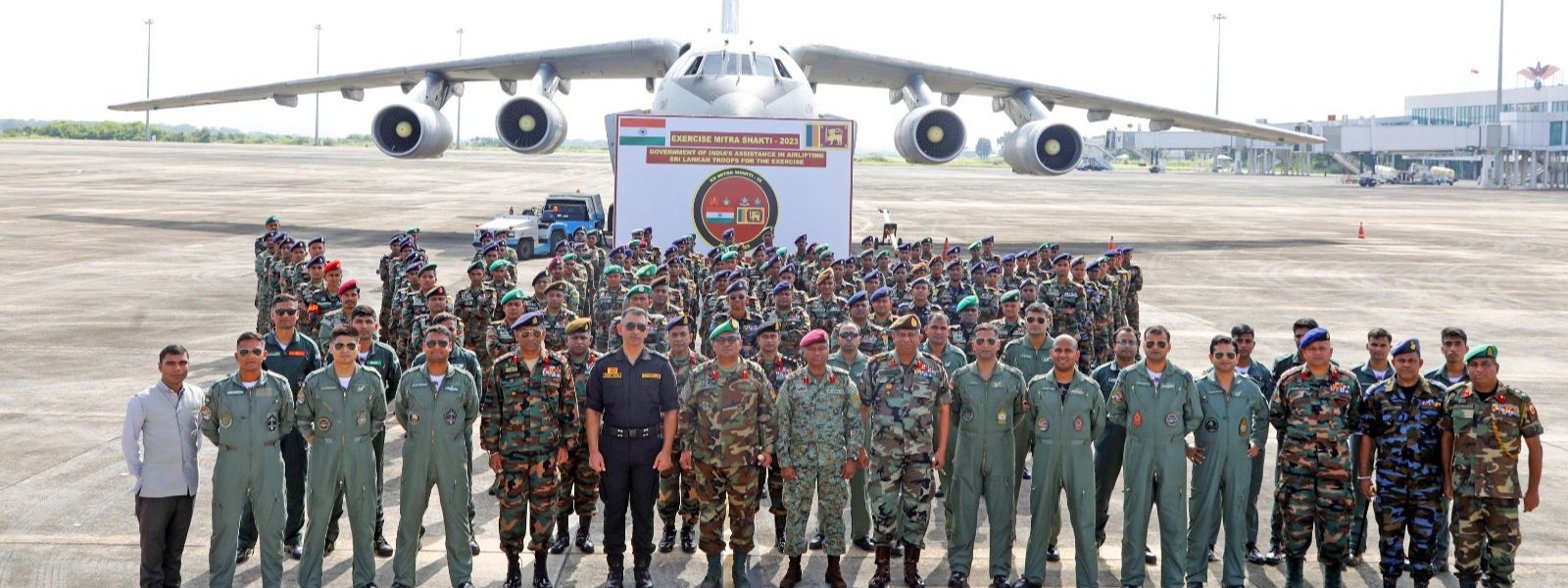 Sri Lankan Contingent for ‘Mithra Shakthi’ Exercise Leaves for India