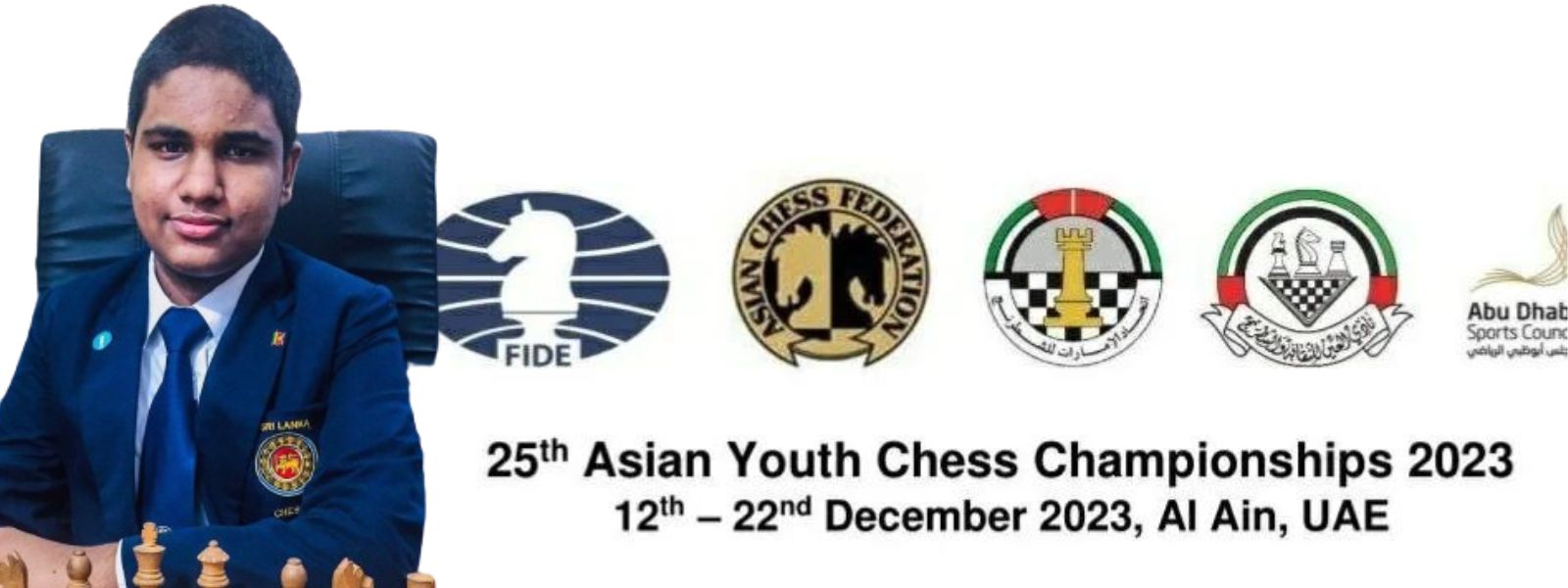 Susal De Silva strikes Gold at Asian Youth Chess Championships