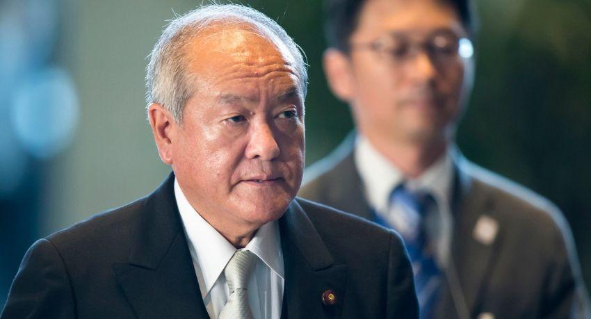 Japanese Finance Minister Arrives In Sri Lanka