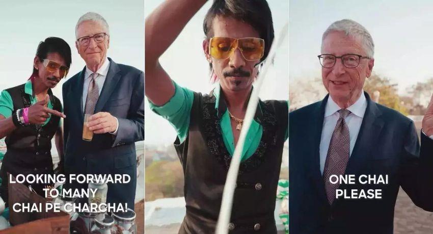 "One Chai, Please": Bill Gates Enjoys Tea Made By Dolly Chaiwala
