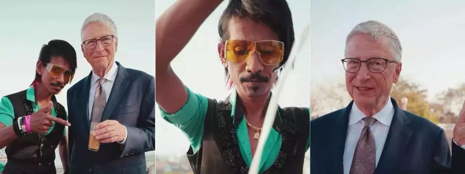 "One Chai, Please": Bill Gates Enjoys Tea Made By Dolly Chaiwala