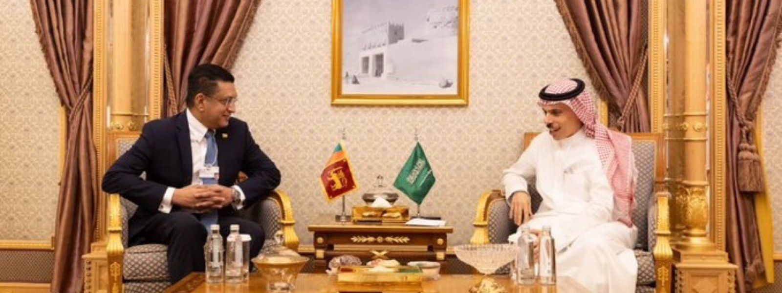 Sri Lanka's Ali Sabry meets Saudi, Egyptian Foreign Ministers in Riyadh
