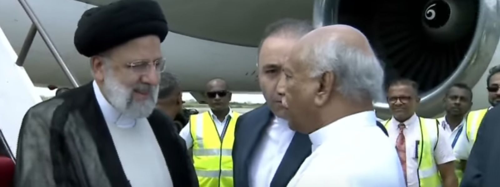 Iran's President Arrives In Sri Lanka For Official Visit