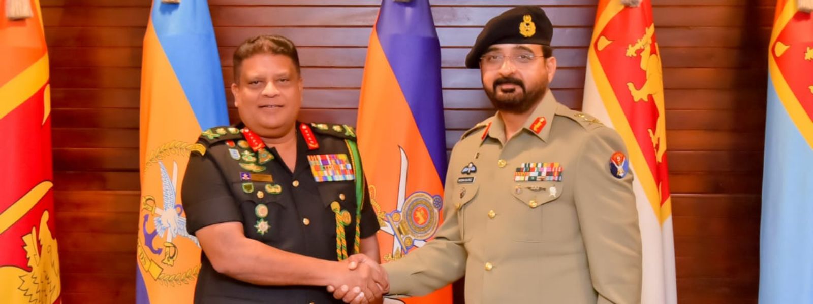 Pakistan Army Lt. General Visits Sri Lanka's Chief of Defence Staff
