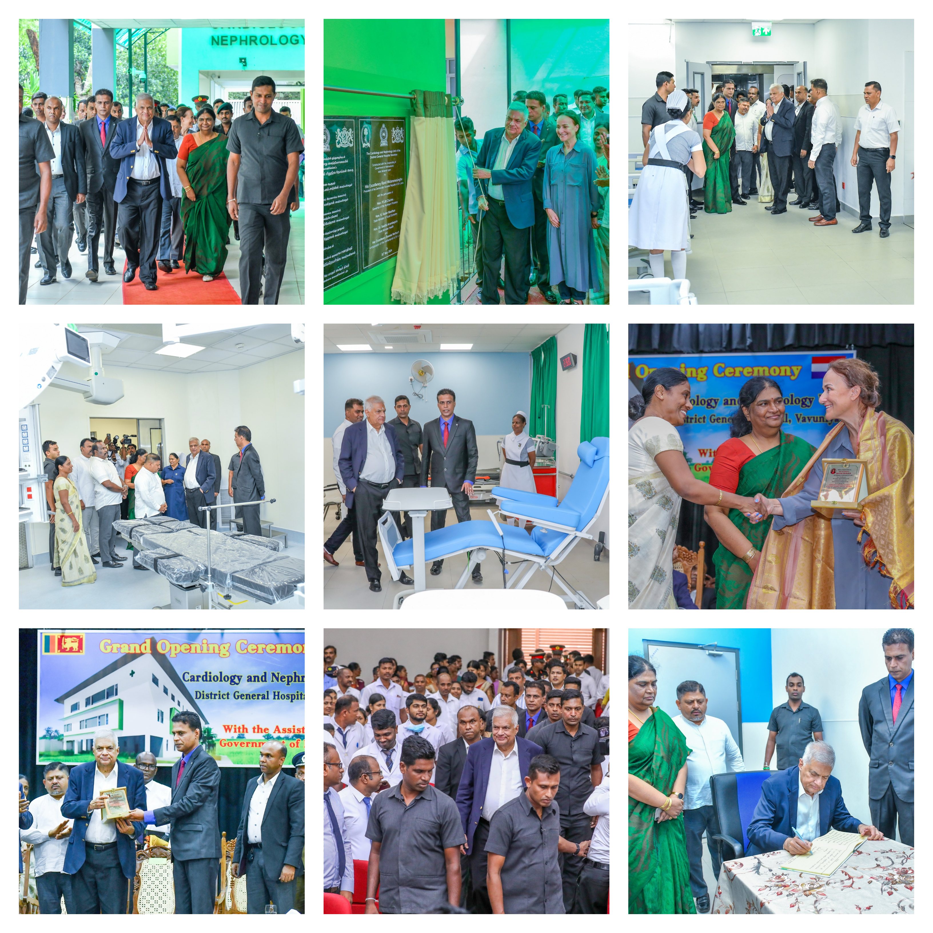 Dutch Funded Cardiology And Nephrology Unit Opened In Vavuniya