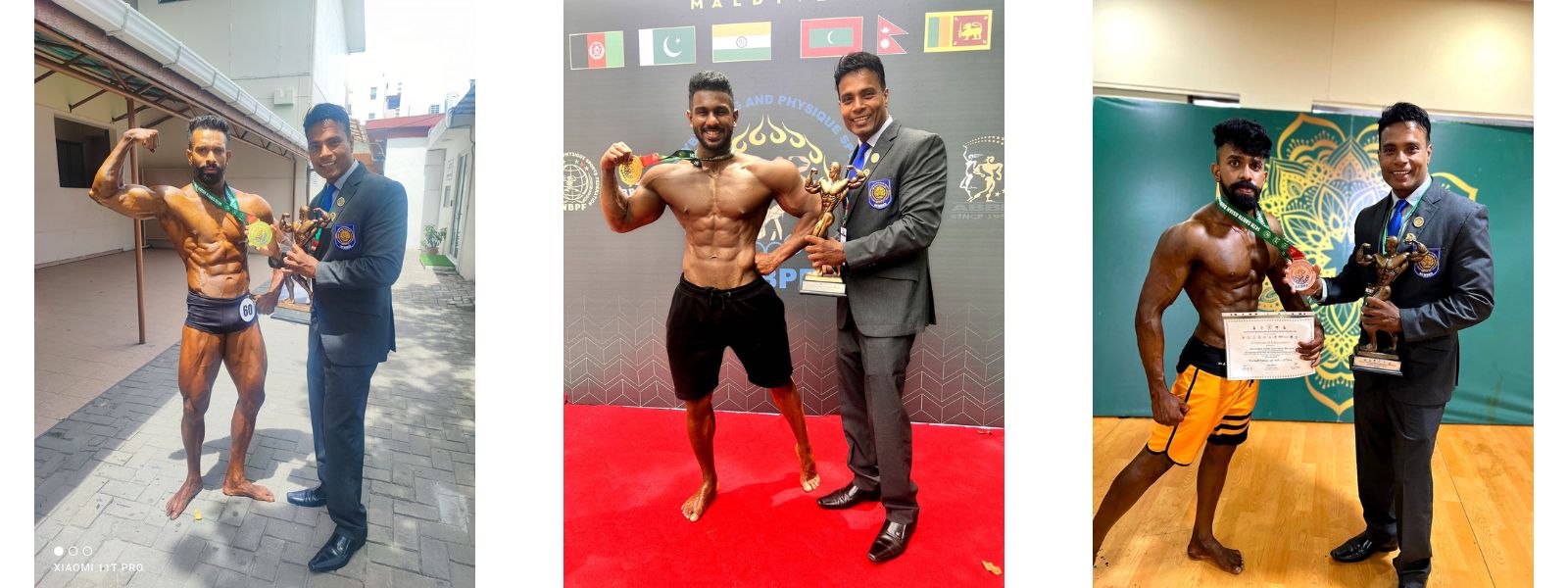 Bodybuilding : Team Sri Lanka Shines In Maldives