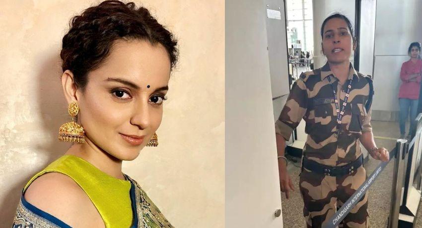 Newly-elected BJP MP Kangana Ranaut Slapped By Security Staff