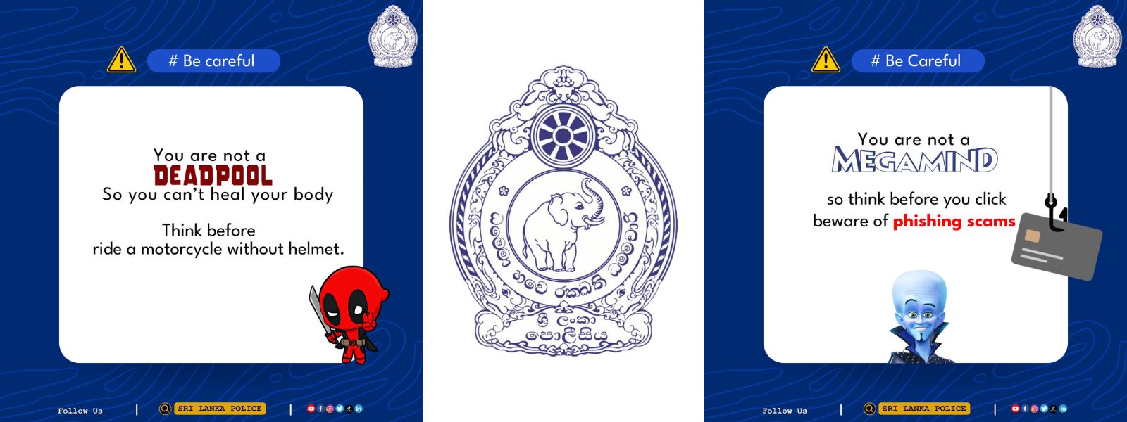 "You're Not a Deadpool" - Police Turns to Comics for Unique Safety Campaign