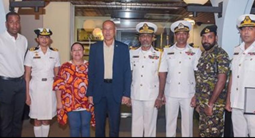 Chief of Defence Forces of Seychelles leaves the island concluding ...