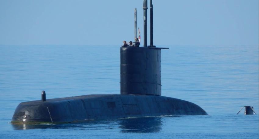 Indian Submarine INS Shalki Reaches Colombo