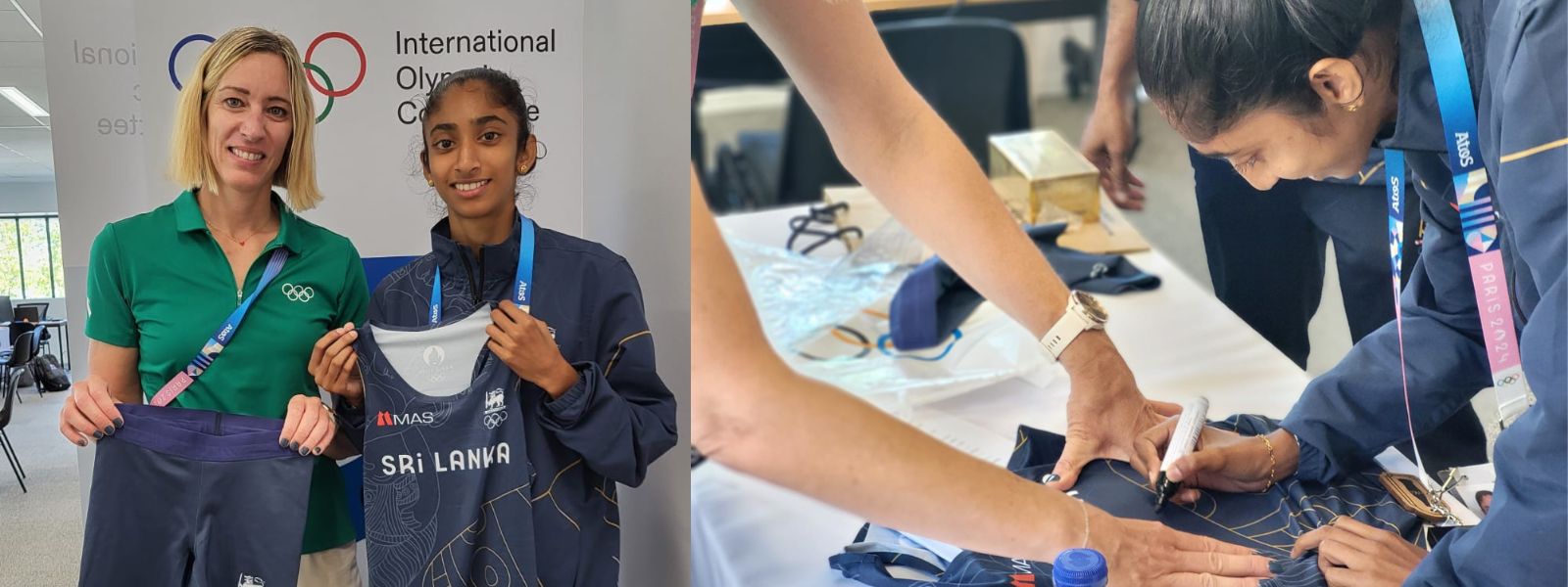 Tharushi's Kit Goes To IOC Museum In Switzerland