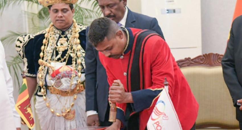 World’s Longest Stamp Issued to Commemorate Dalada Perahera