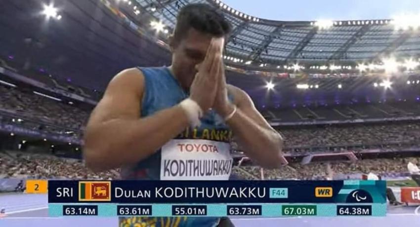 Paralympics: Samitha Wins Silver and Sets New World Record