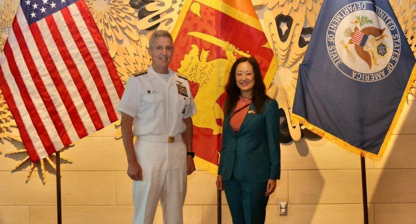 U.S. Pacific Fleet Commander Arrives In Sri Lanka, Meets US Envoy In ...