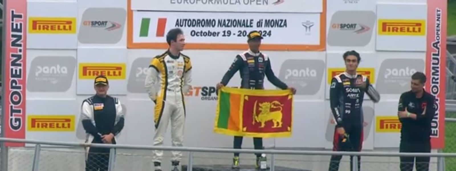 Sri Lanka's Yevan David Stuns FormulaEuro Racing with Historic Win