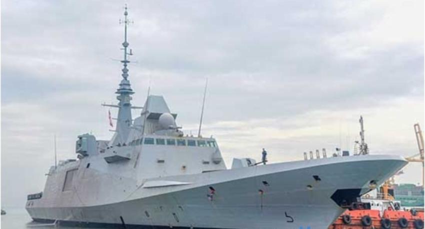 French Navy’s Advanced Gun-Ship In Colombo