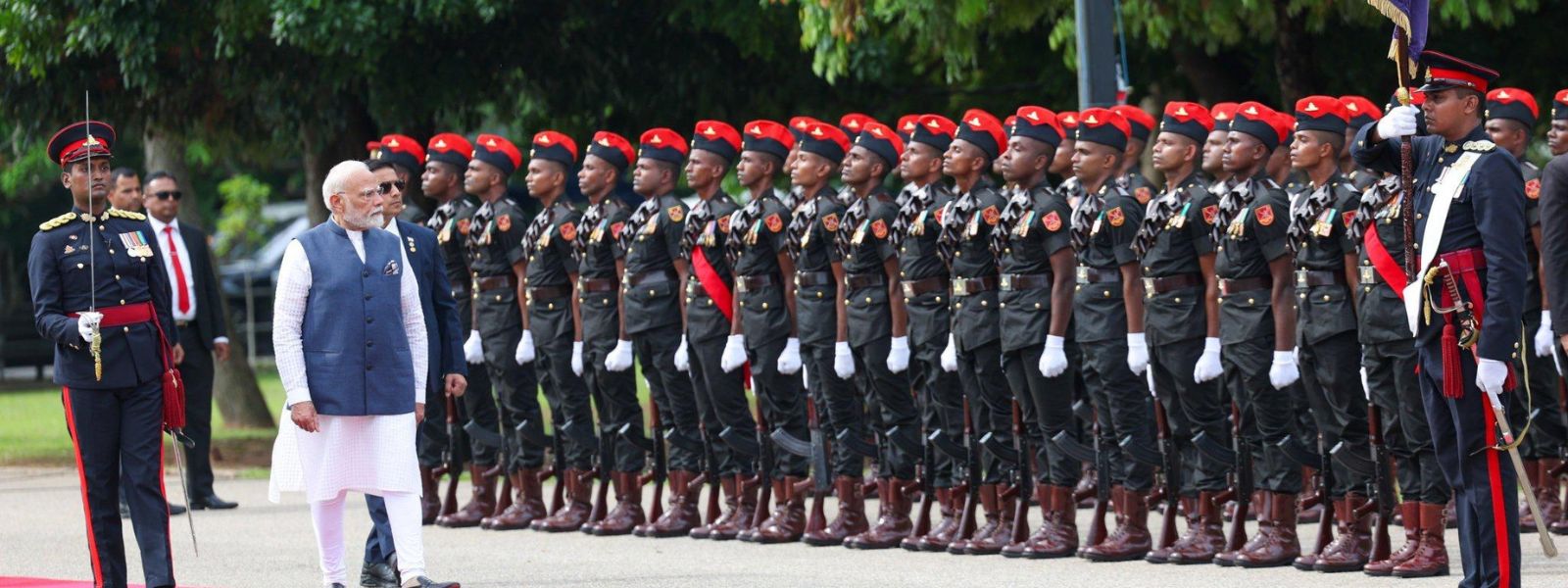 Sri Lanka Rolls Out the Red Carpet for PM Modi