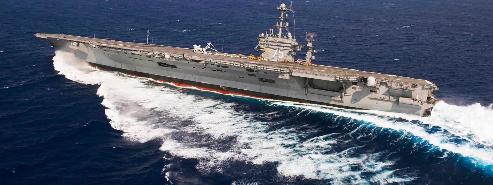 $60 Million Fighter Jet Rolls Off Aircraft Carrier