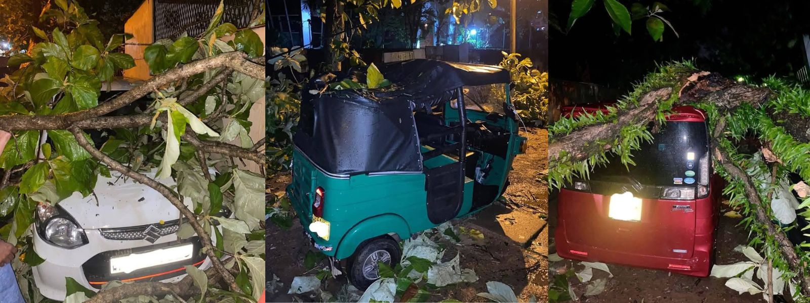 Colombo Hit by Fierce Winds and Rain