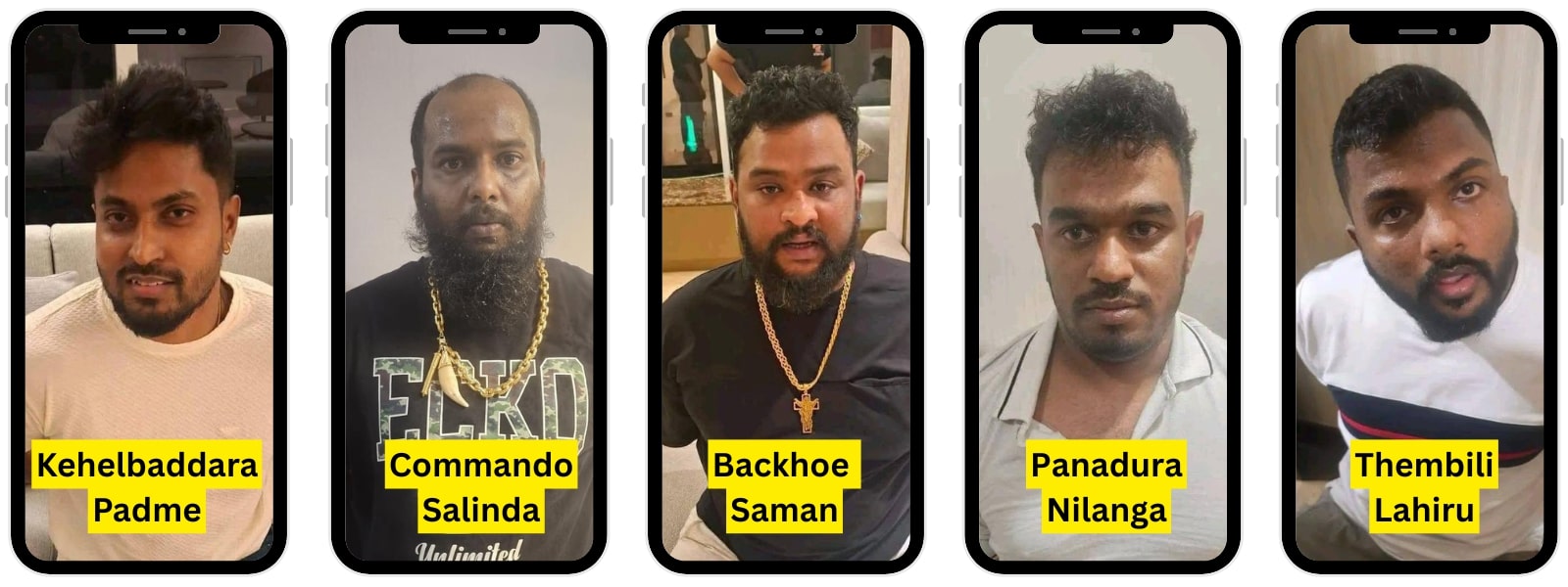 Flight Carrying Five Organized Criminals, Including Kehelbaddara Padme ...