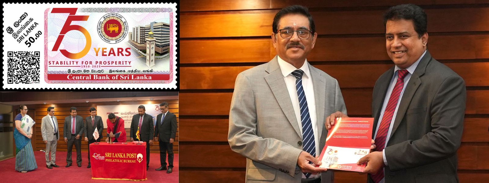 CBSL Honoured with Special Anniversary Stamp