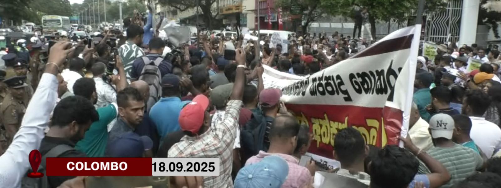 Union Protest Halts CEB Activities, Traffic Disrupted