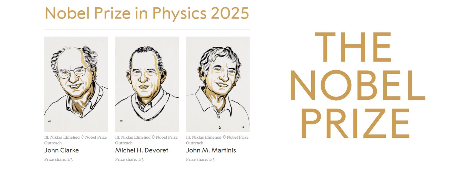 2025 Nobel Prize in Physics Awarded for Groundbreaking Discovery in Macroscopic Quantum Mechanics
