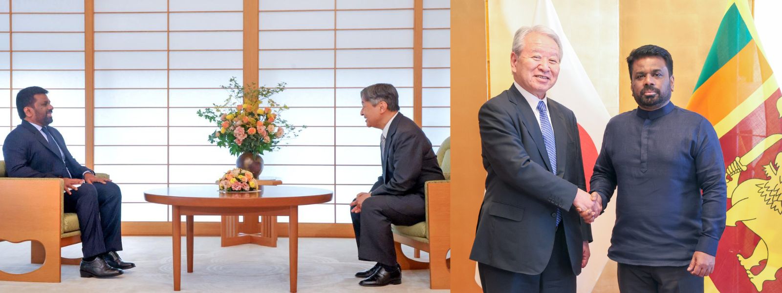 President Dissanayake Meets Emperor of Japan and JICA Chief
