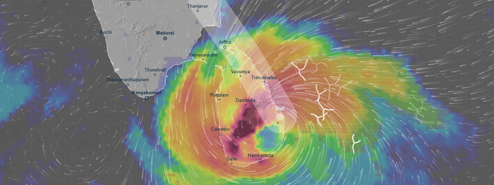 Deep Depression over South-East of Sri Lanka Intensified into a ...