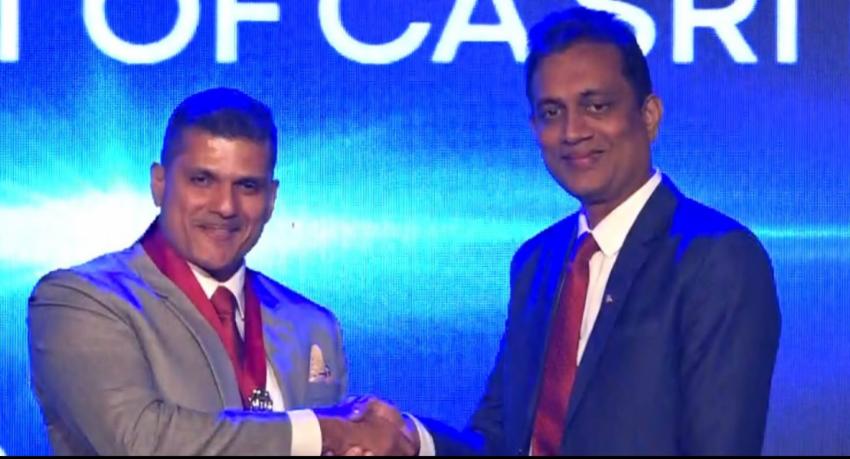Tishan Subasinghe Assumes Presidency of CA Sri Lanka