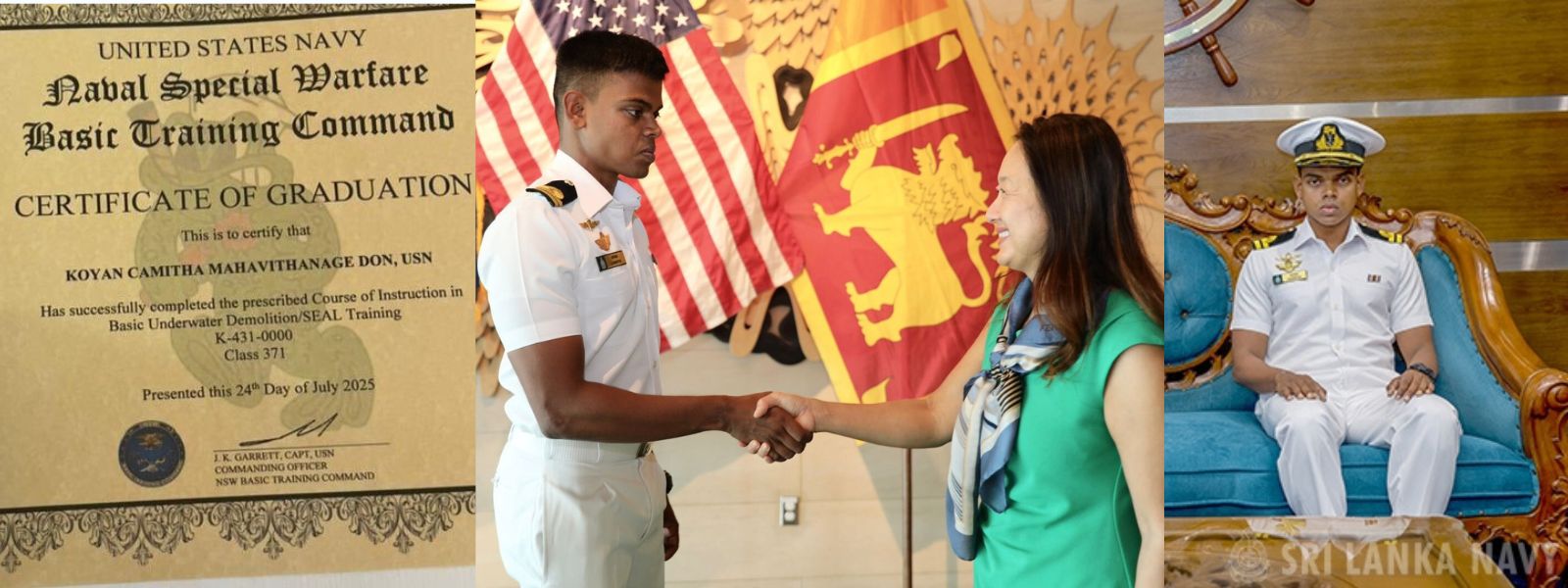Sri Lanka's First Navy Officer to Complete U.S. Navy SEAL Training ...