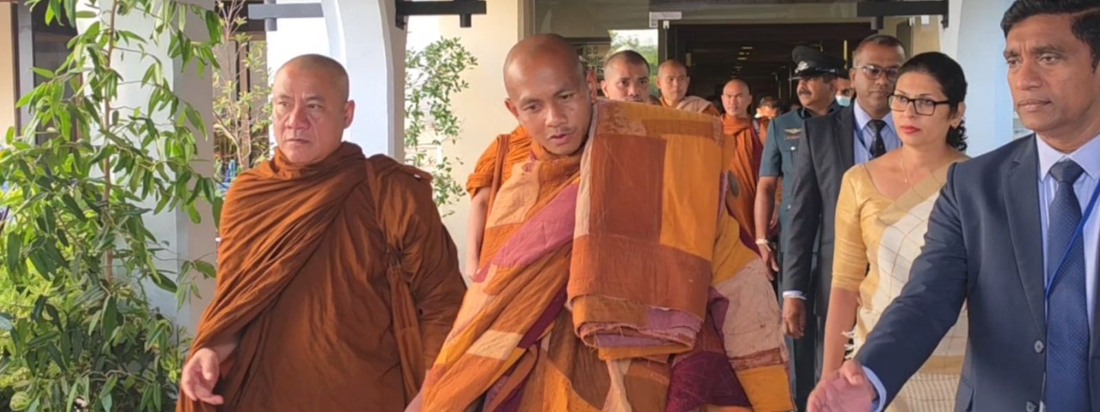 Buddhist Monks Arrive in Sri Lanka Ahead of Historic Walk For Peace